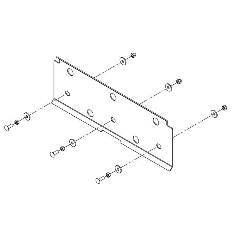 Factory-Fit Front Airflow Stainless Steel Air Channel Kit Front ...